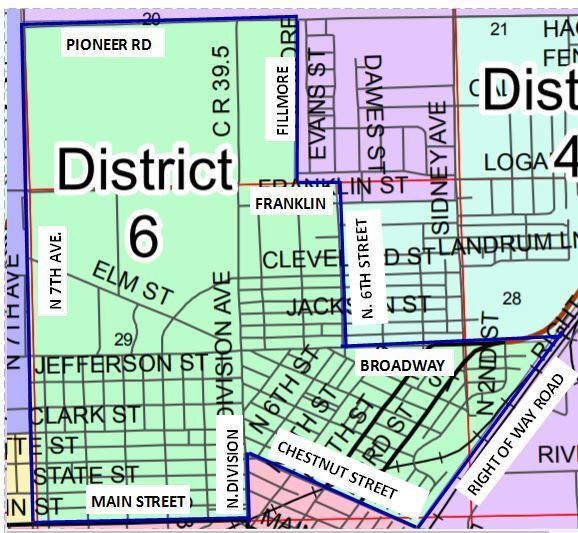 Boundary Map - RE-1 BOE - District 6 | Ayres Elementary School